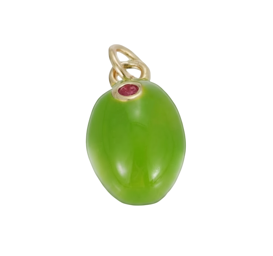 Green Olive Charm – Mochi Charms